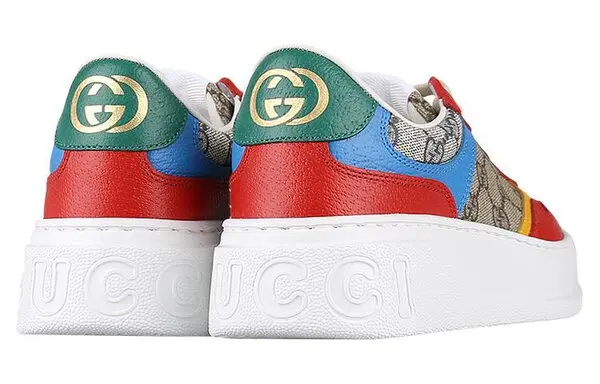 Gucci Gg Motif Low Top Sneakers