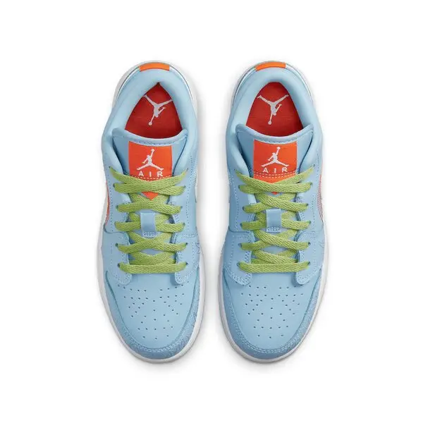 JORDAN 1 Low Se Stitch Sneakers - Blue