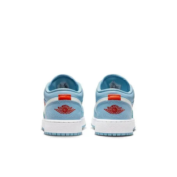 JORDAN 1 Low Se Stitch Sneakers - Blue