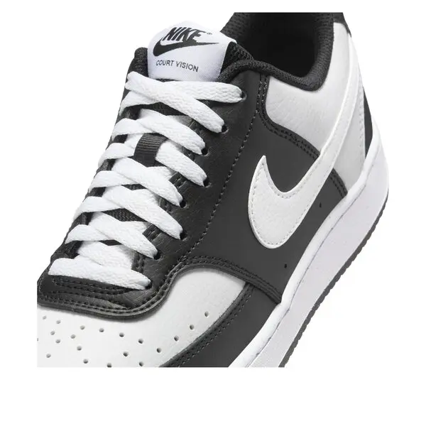 Nike Court Vision Low Next Nature Sneakers - Black/white
