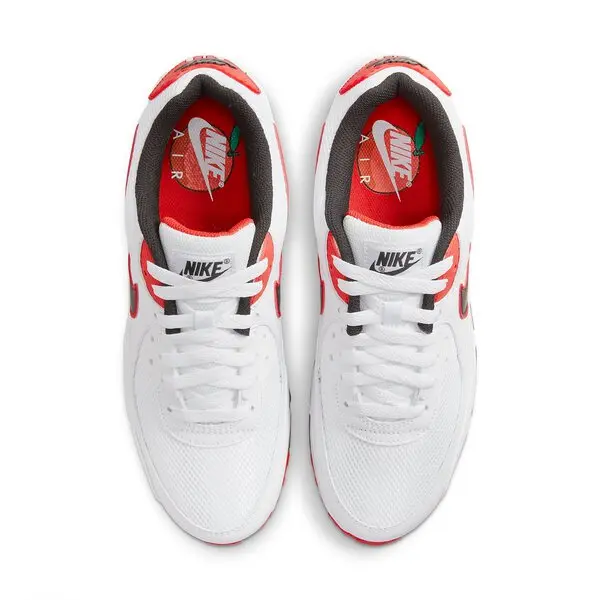 Nike Max 90 Low Top Sneakers - White/red/black