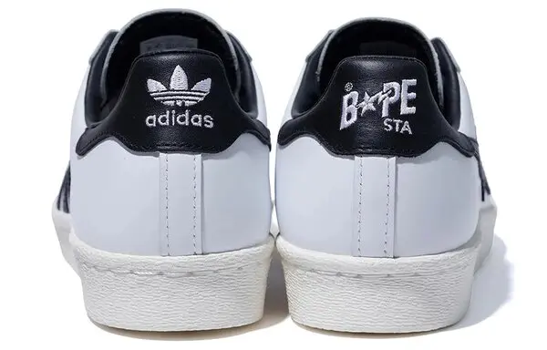 Adidas Bape X Superstar " Black - White