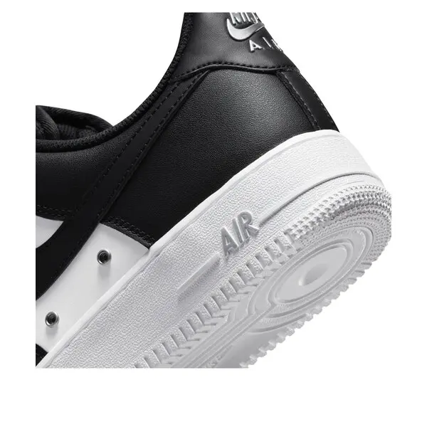 Nike Force 1 '07 Premium "silver Chain" Black - Black/white