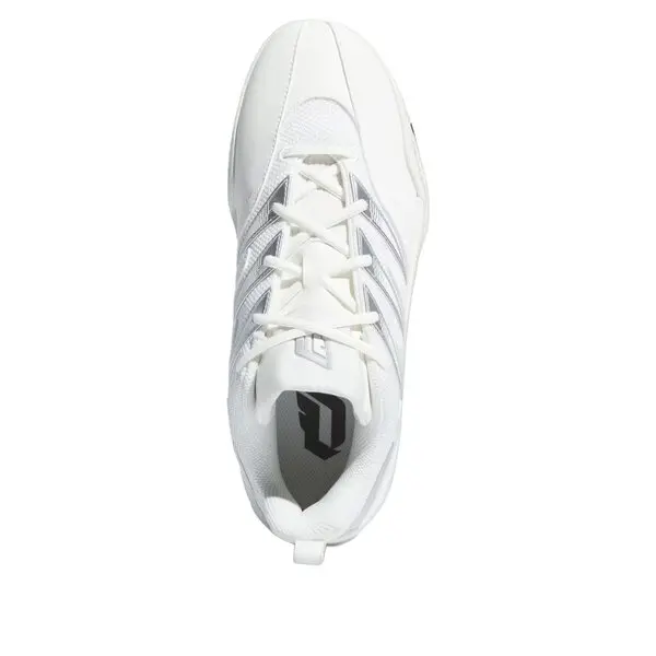 Adidas Dame Certified 3 Athletic Sneakers - Core White/core Black/silver Metallic