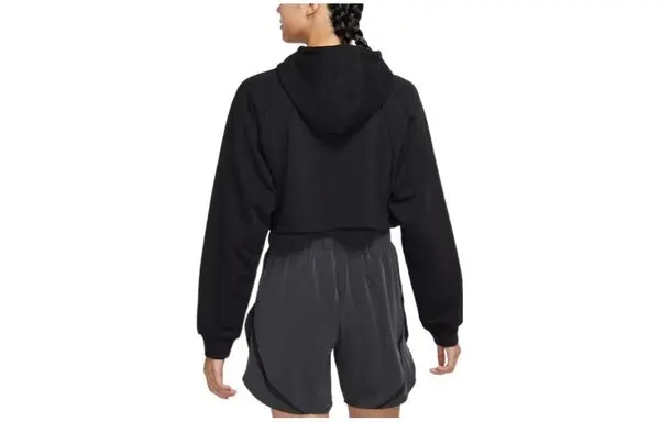 JORDAN Crop Pullover Fleece Hoodie