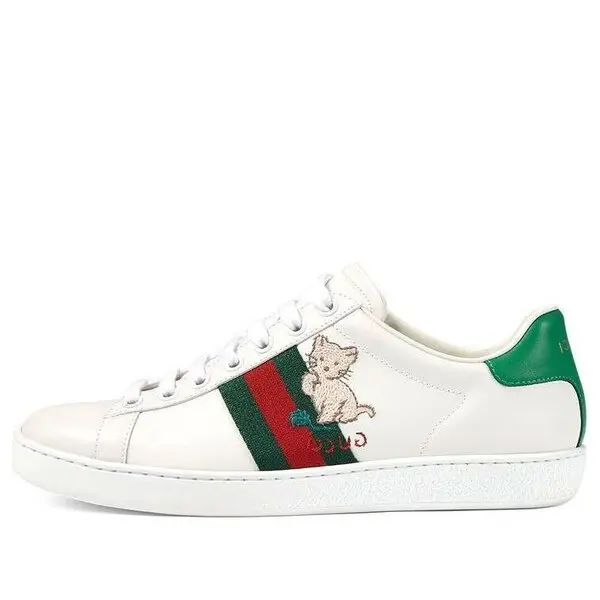 Gucci Ace Kitten Sneaker - White
