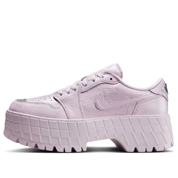 JORDAN 1 Brooklyn Low Platform Sneakers - Doll/metallic Silver