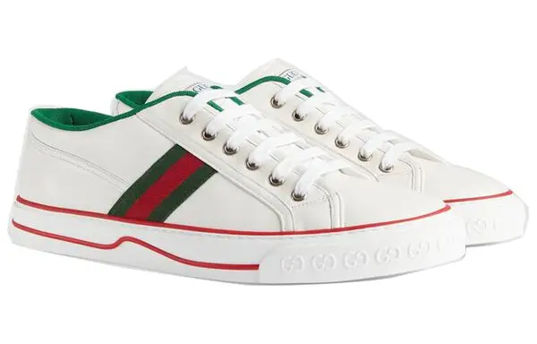 Gucci Tennis 1977 Sneakers - White/green/red