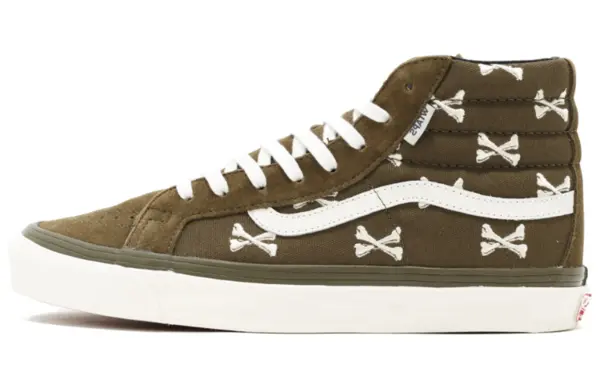 VANS Wtaps X Og Sk8-hi Lx 'bones' High Top Sneakers
