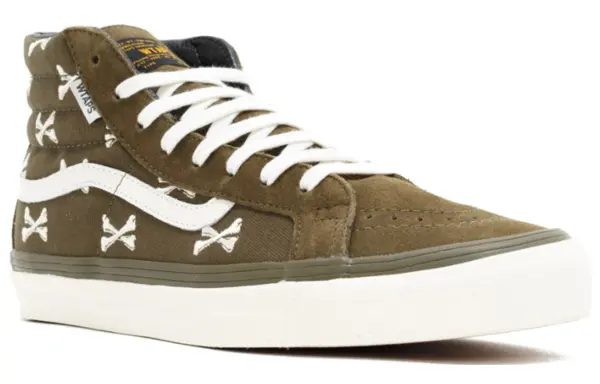 VANS Wtaps X Og Sk8-hi Lx 'bones' High Top Sneakers