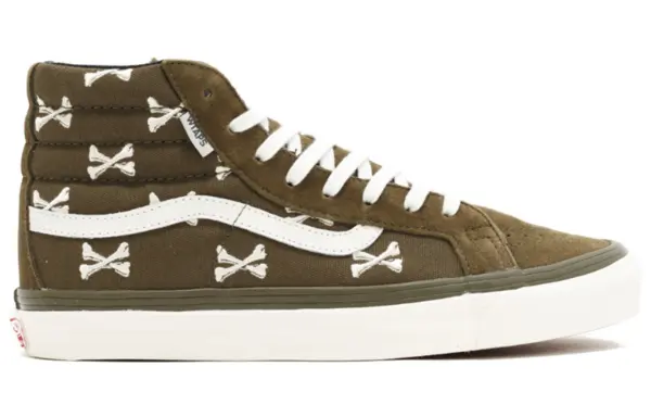 VANS Wtaps X Og Sk8-hi Lx 'bones' High Top Sneakers