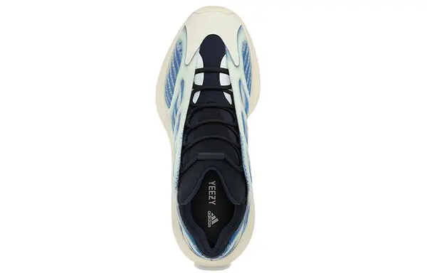 Adidas Yeezy 700 V3 Kyanite Sneakers - White/blue