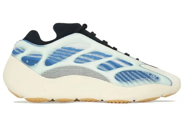 Adidas Yeezy 700 V3 Kyanite Sneakers - White/blue