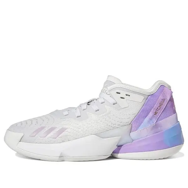 Adidas D.o.n. Issue #4 Low Top Sneakers - Gray/purple