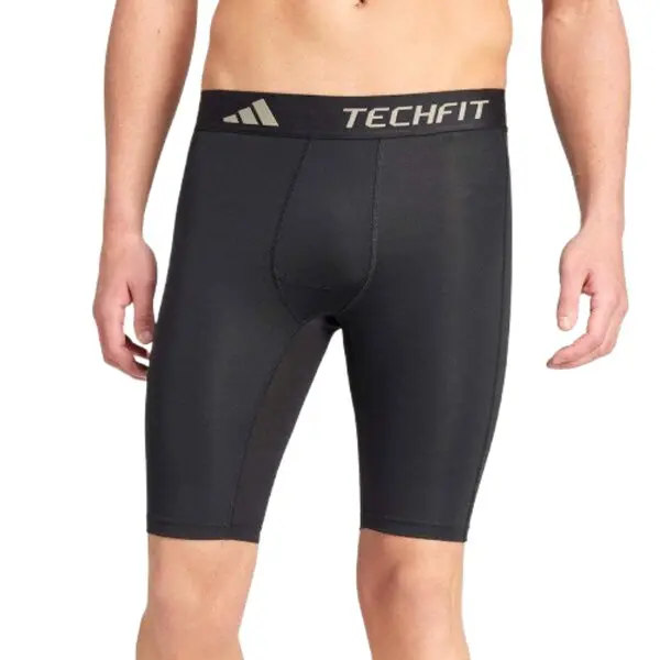 Adidas Techfit Compression Training Short Legging Asia Sizing - Black