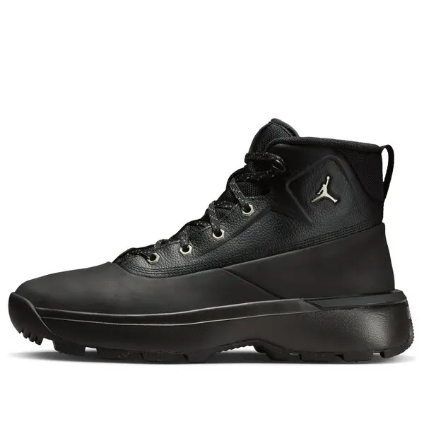 JORDAN City Boot - Black/metallic Silver
