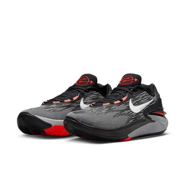 Nike Zoom Gt Cut 2 "bred" Low Top Sneakers - Black/grey/white