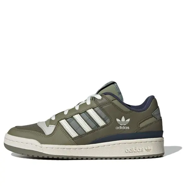 Adidas Forum Low Cl Sneakers - Olive/navy