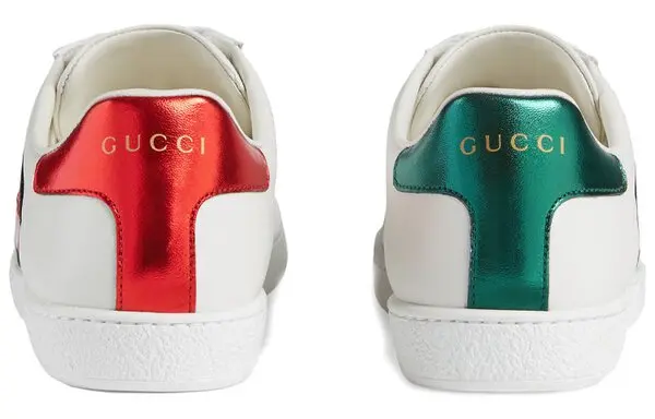 Gucci Ace Low Gg Apple Patch Sneakers