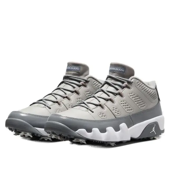 JORDAN Retro Low Golf Sneakers - Medium Grey/cool Grey/white