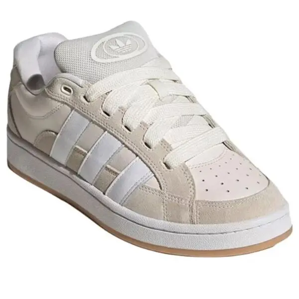 Adidas Campus 00s Lace-up Sneakers - Cloud White/off White