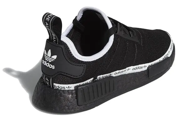 Adidas Nmd_r1 Tape Logo Sneaker - Black