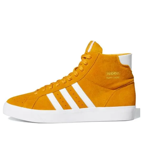 Adidas Basket Profi High Top Sneakers - Yellow