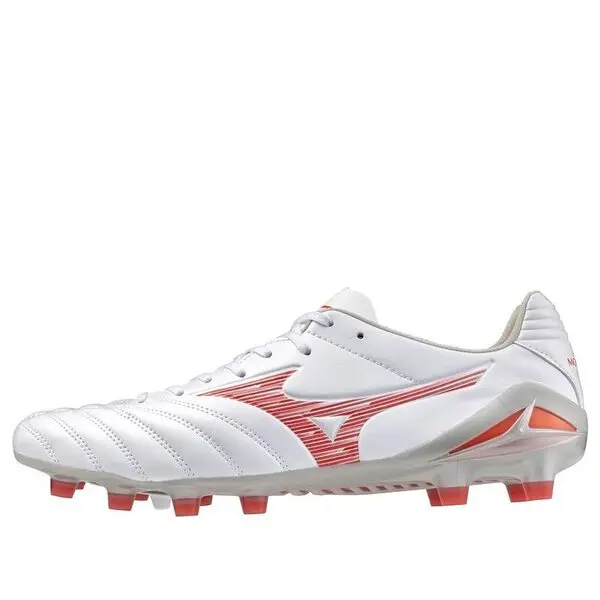 Mizuno Monarchida Neo Iii Pro Athletic Cleats - White/red