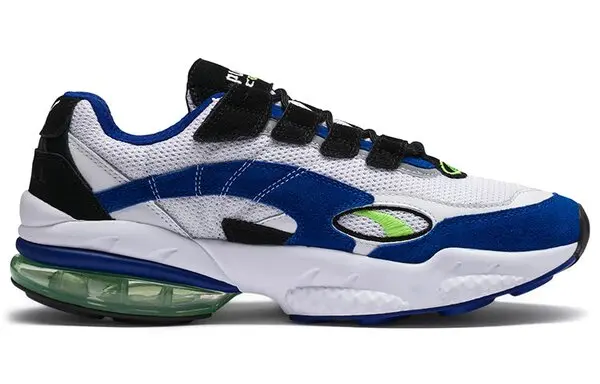 PUMA Cell Venom 'surf The Web' Low Top Sneakers - Whitegreenblue