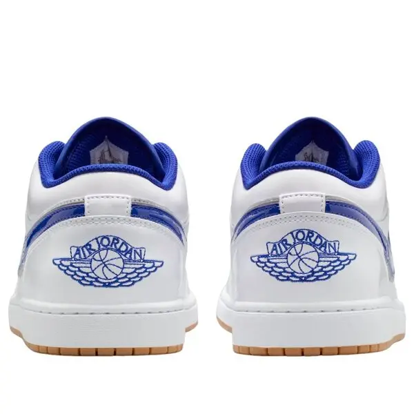 JORDAN 1 Low "dodgers" Sneakers - White/old Royal/gum Yellow