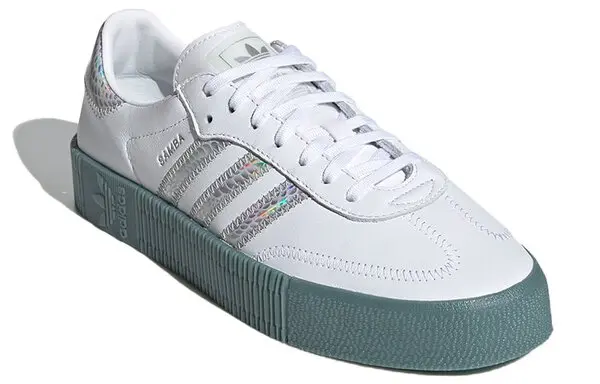 Adidas Sambarose Sneakers - White/blue