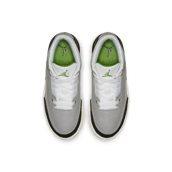 JORDAN Retro 3 'chlorophyll' Sneakers - Grey