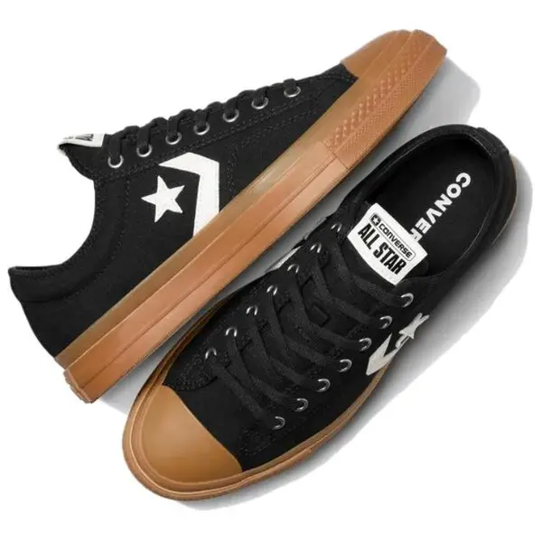 CONVERSE Star Player 76 Low Top Sneakers - Black/brown