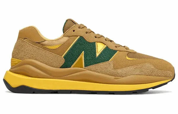 NEW BALANCE 57/40 'sage Bleached Lime Glow' Sneakers - Wheatyellow