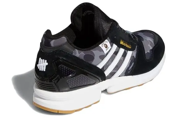 Adidas X Bape X Undefeated Zx 8000 "a-zx Series Camo - Black