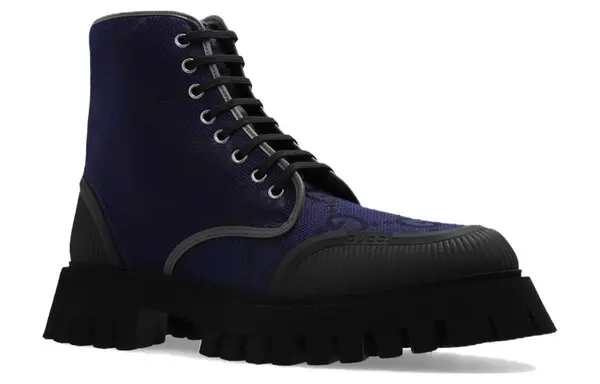 Gucci Maxi Gg Lace Up Sneakers