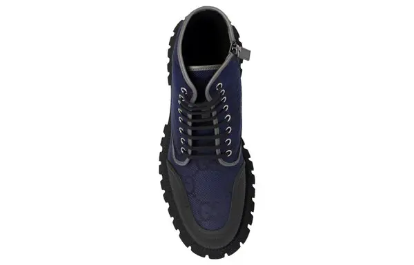 Gucci Maxi Gg Lace Up Sneakers