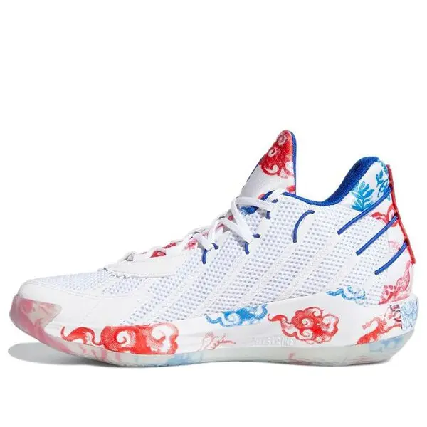 Adidas Dame 7 "fine China" Sneakers - White