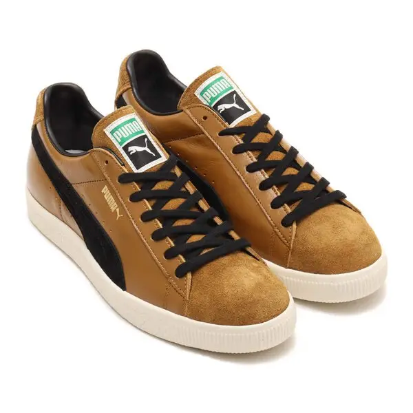 PUMA X Atmos Suede Vintage Made In Japan 'soma Golden Monster' Sneakers - Gold/black