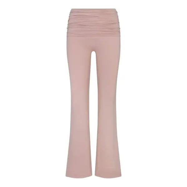 Nike X Skims Matte Foldover Slim Flare Legging - Himalayan