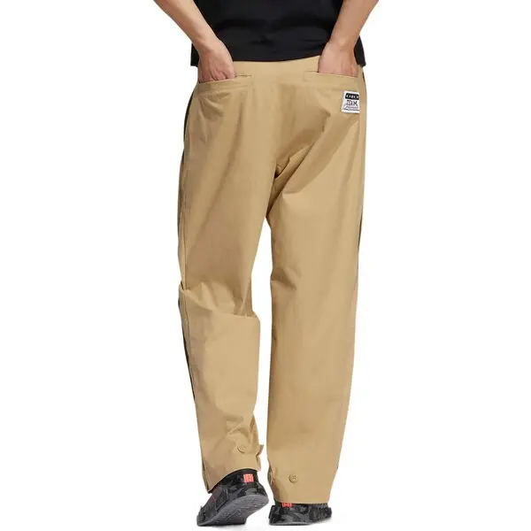 Adidas Originals Embroidered Solid Color Trousers