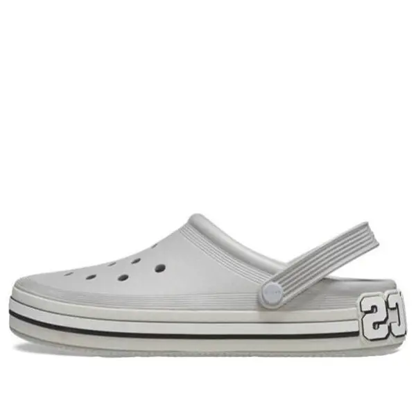CROCS Off Court Clogs - Grey/white/black