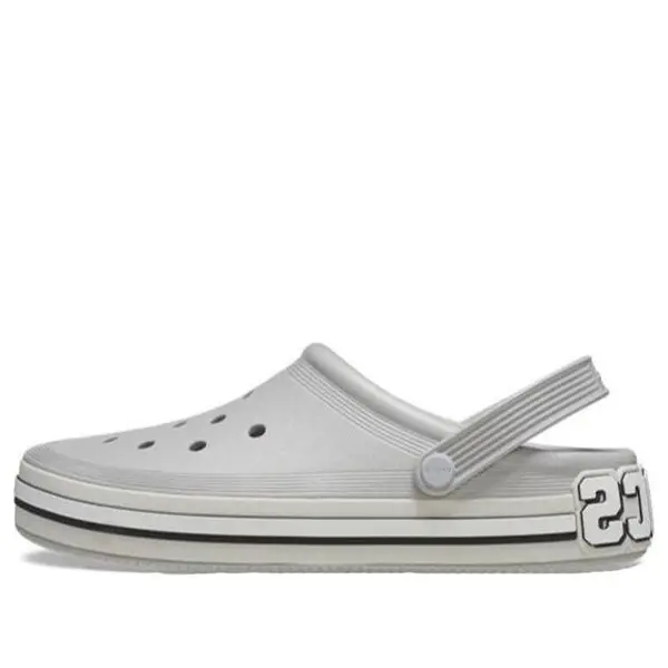 CROCS Off Court Clogs - Grey/white/black