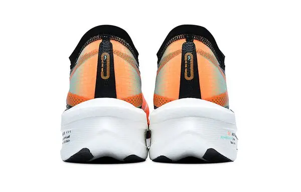 361 DEGREES X Qu!k Foam Flying Flame Pb Running Shoes - Orange/black/white