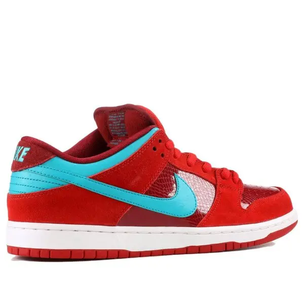 Nike Dunk Low Pro 'brickhouse Turbo Green' Sneakers - Green/red