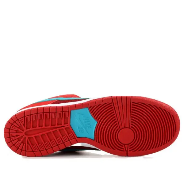 Nike Dunk Low Pro 'brickhouse Turbo Green' Sneakers - Green/red