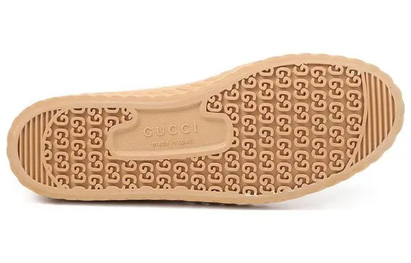Gucci High Top Sneakers With Maxi Gg Motif