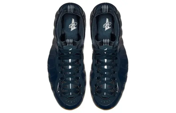 Nike Foamposite One High Top Sneakers - Midnight Navy