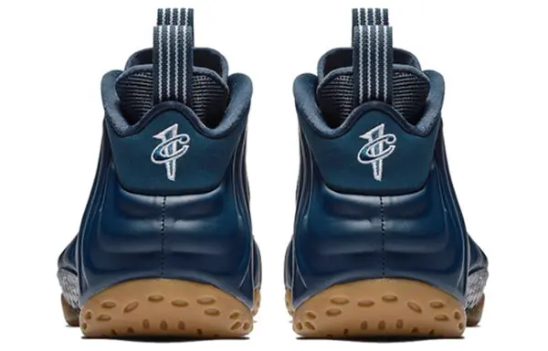 Nike Foamposite One High Top Sneakers - Midnight Navy