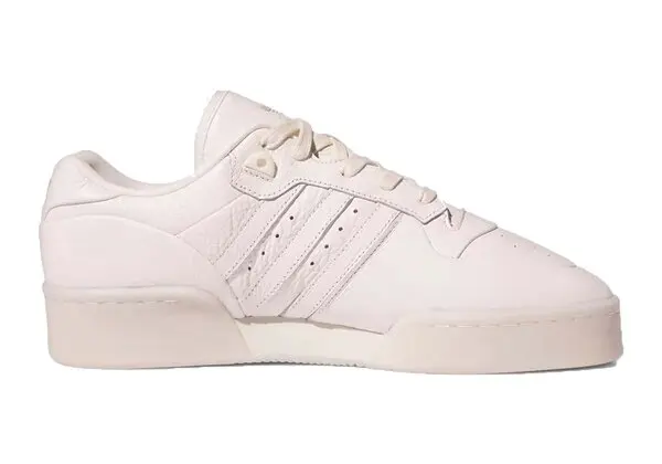 Adidas Rivalry Lux Cloud Sneakers - Cloud White/ivory/core Black